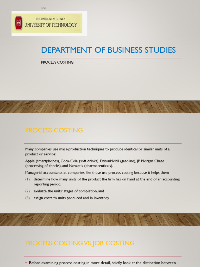 AC222 2023 2 Process-Costing | PDF | Inventory | Cost