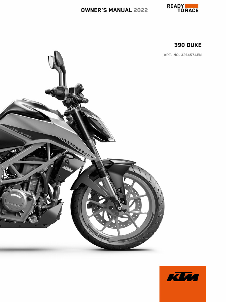 2022 Duke390 OwnersManual | PDF | Anti Lock Braking System | Brake