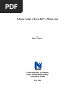 Design of Intz Tank | PDF | Earthquakes | Seismology