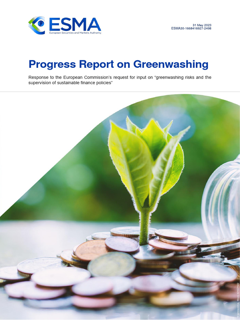 ESMA30-1668416927-2498 Progress Report ESMA Response To COM RfI On ...