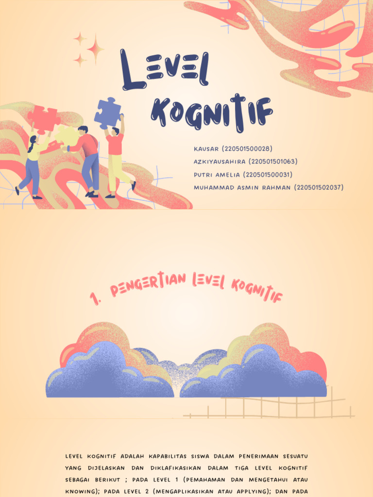 Kelompok 5 - Level Kognitif | PDF