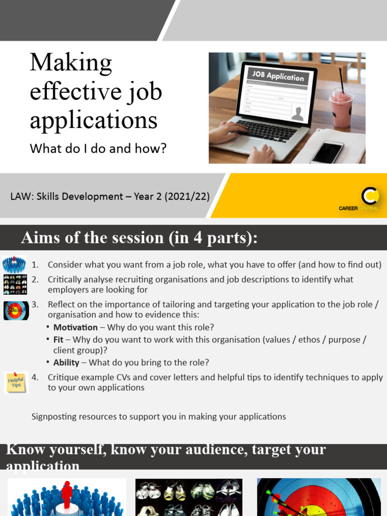 Effective Job Application Strategies | PDF | Recruitment | Experience