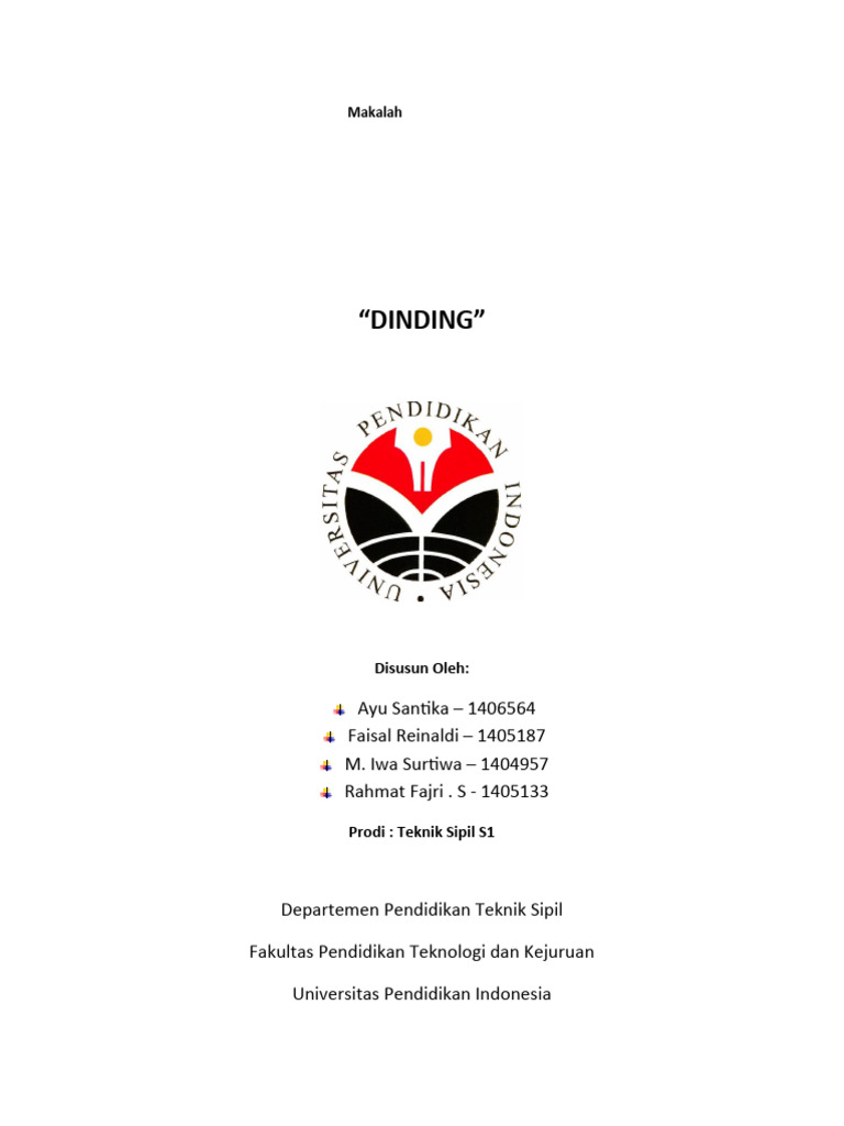 Makalah Dinding | PDF