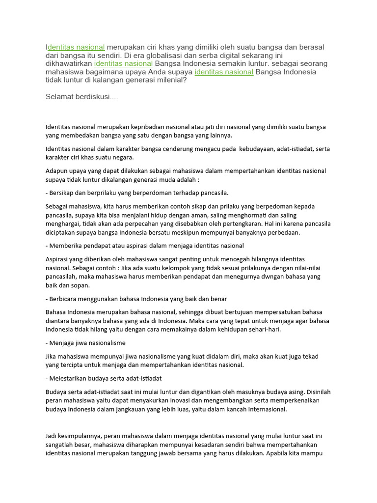 Diskusi Sesi 5 - PKN | PDF | Ilmu Sosial | Seni & Disiplin Bahasa