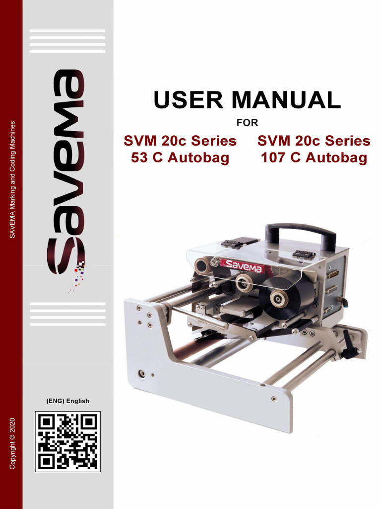 Savema SVM 20C User Manual | PDF | Menu (Computing) | Icon (Computing)