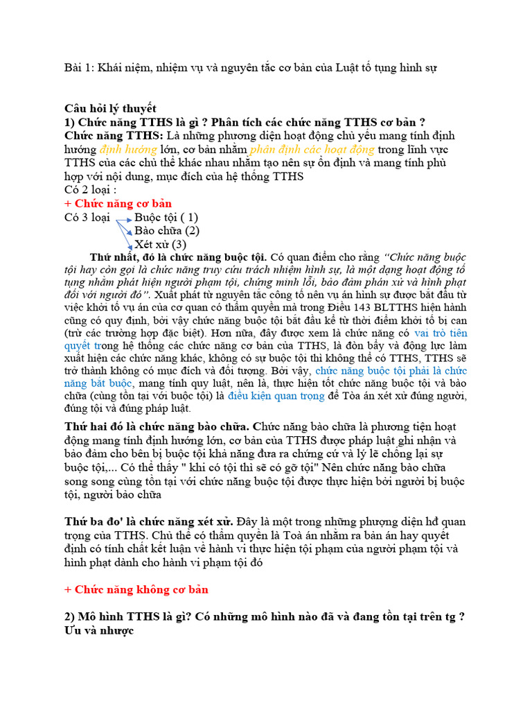 Tự Làm TTHS | PDF