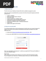 ARU London VLE Access Guide | PDF