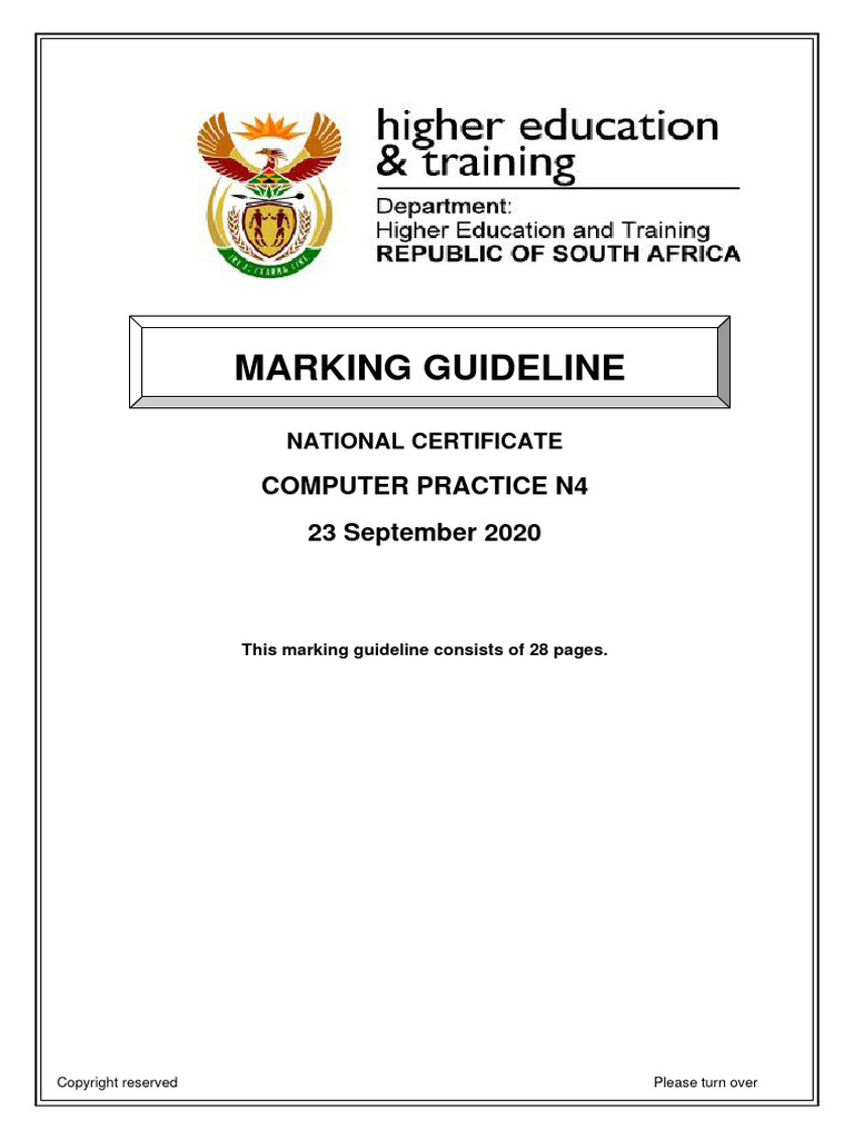 N4-Computer-Practice-November-2020-Memorandum | PDF | Input/Output ...