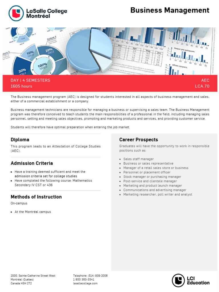 Aec Business Management Program PdfBrochure 4 en | PDF | Marketing | Computing