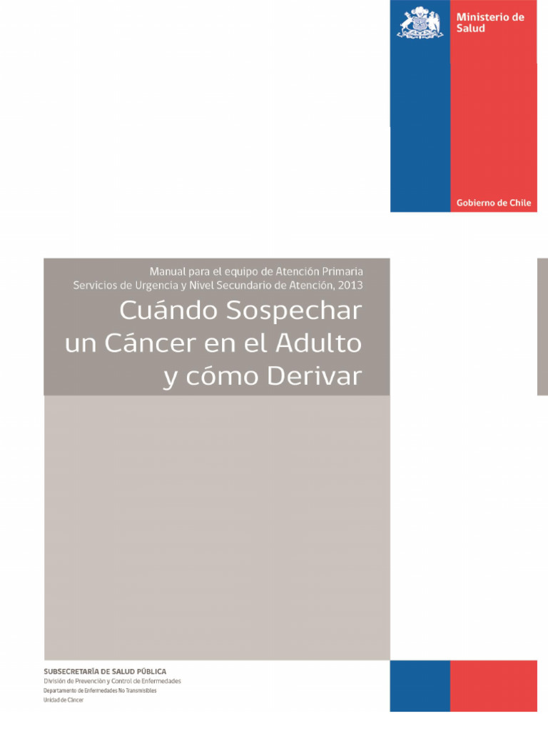 manual_cuando_sospechar_un_cancer_en_el_adulto_y_como_derivar | PDF ...