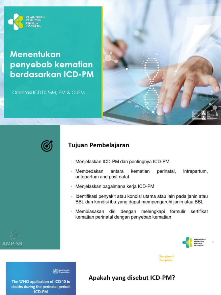Pengantar ICD-PM untuk Kematian Perinatal | PDF | Pengembangan Diri ...