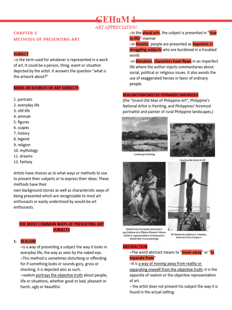 Arts | PDF | Impressionism | Color