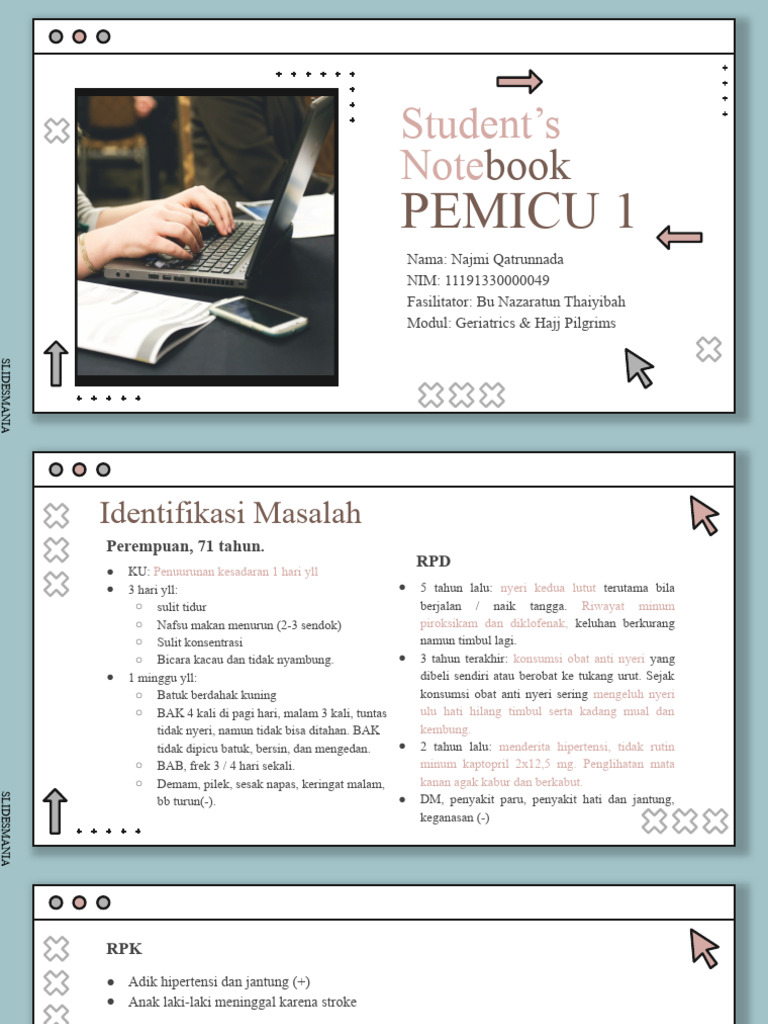 049 Najmi Qatrunnada P.1 G&H Sindrom Geriatri - Acs 1 | PDF | Kesehatan Holistik | Gaya Hidup