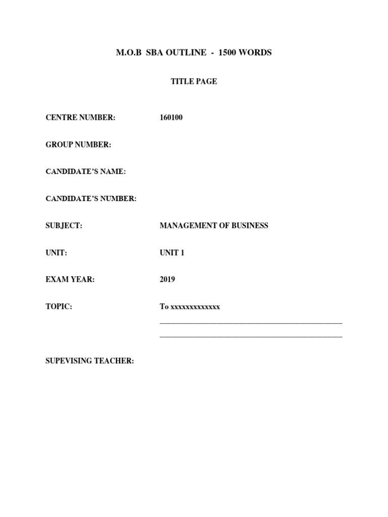 MOB IA Outline | Download Free PDF | Leadership | Data