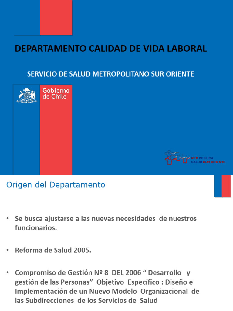 DCVL Ss Sur Oriente para Arica | PDF | Salud mental | Cuidado de la salud