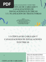 Cédula de Cableado: Calibres y Tuberías | PDF | Calibre | Ingeniería Química