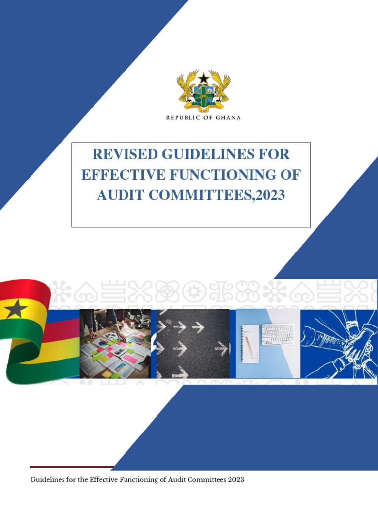 Audit Committee Guidelines2023 | PDF | Audit Committee | Accountant