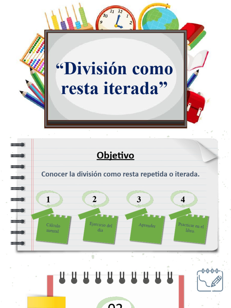 División como Resta Repetida | PDF | División (Matemáticas) | Aritmética