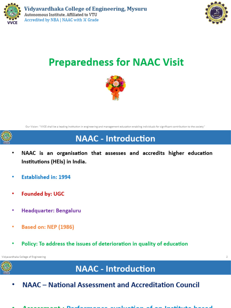 NAAC Awareness-Students | Download Free PDF | Curriculum | Educational Technology