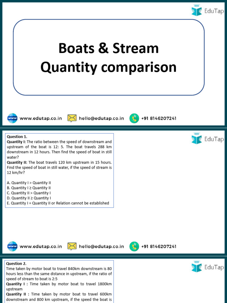 Concept Class 4 - Quantity Comparison Lyst7758 | PDF | Speed | Spacetime