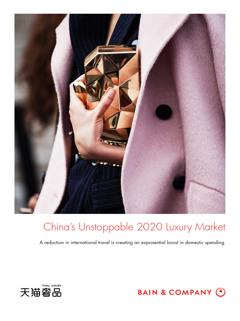 China Luxury Market Bain | PDF | Luxury Goods | Retail