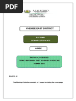 Physical Science Grade 11 November 2023 P1 and Memo | PDF