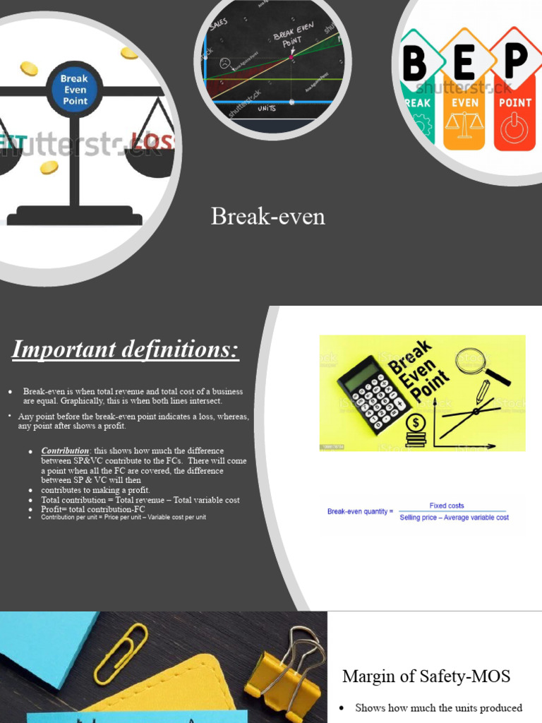 Break-even Analysis and Calculations | PDF | Pricing | Financial Accounting