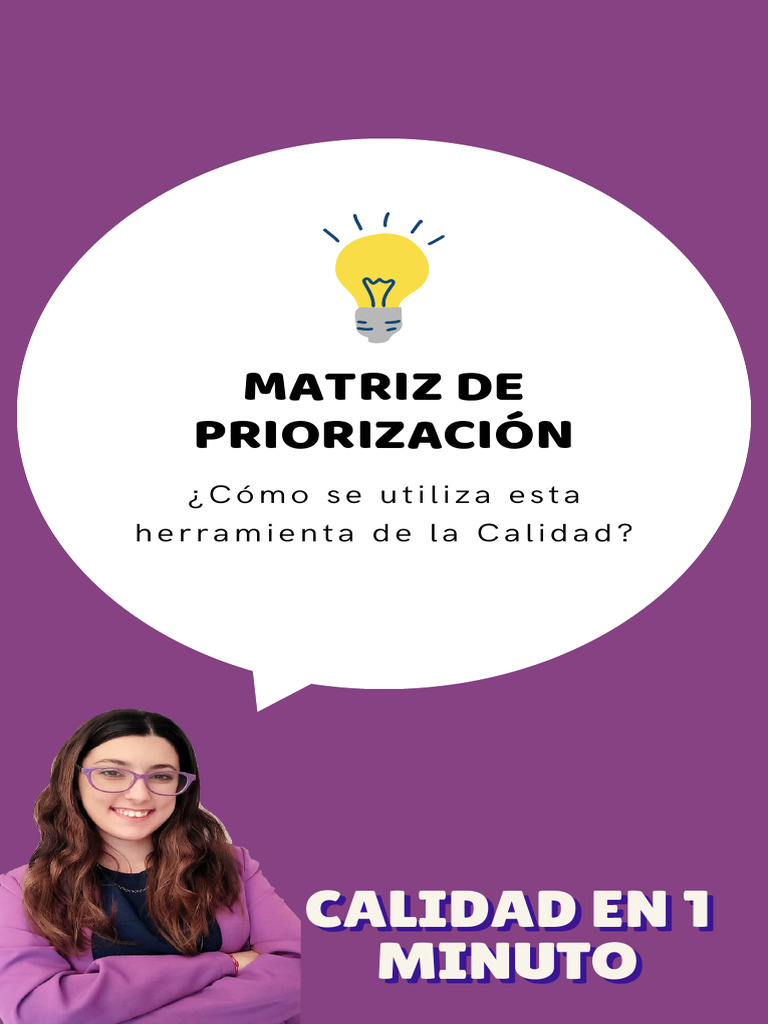 Matriz de Priorizaci N 1707514498 | PDF | Crecimiento personal y profesional | Negocios