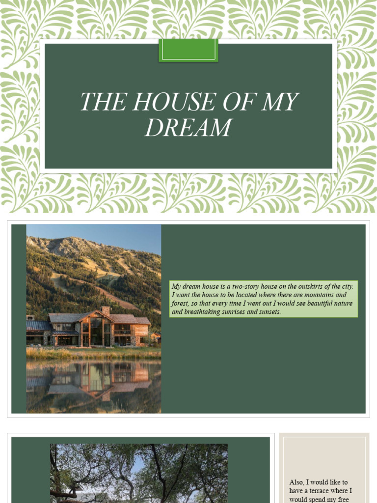 The House of My Dream | PDF