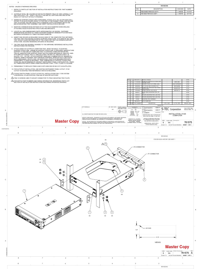 Autopilot Installation Guide | PDF | Screw