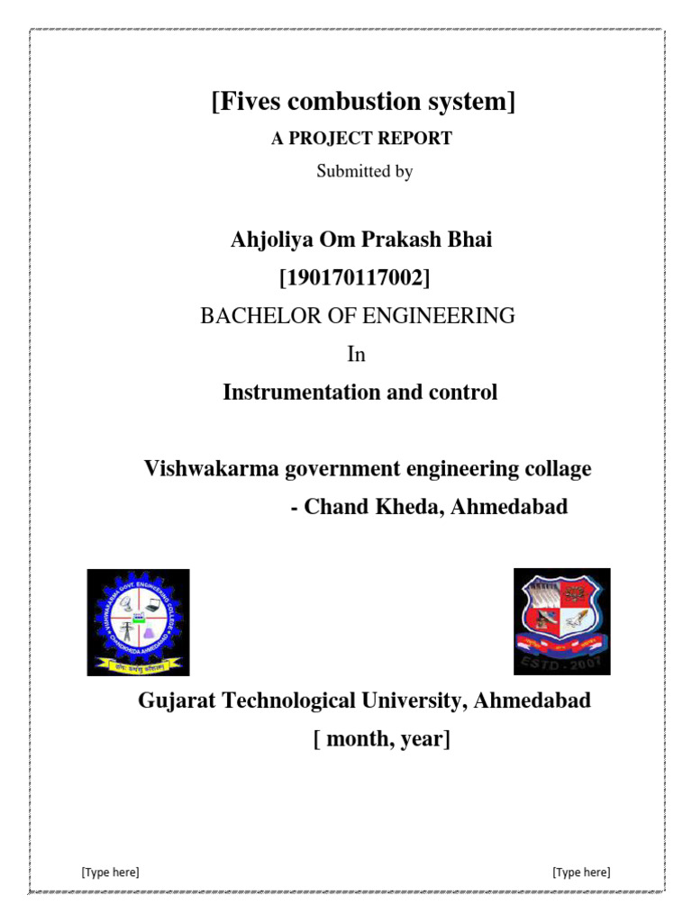 Internship Report | PDF | Boiler | Combustion