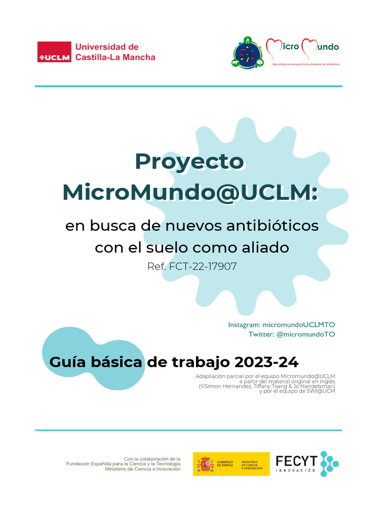 Guia Básica UCLM 23-24 Final | PDF | Resistencia antimicrobiana | Suelo