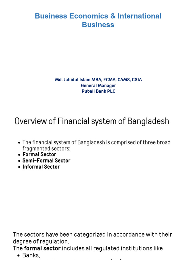 CLASS LECTURE FINANCIAL SYSTEM OF BD - PPT - 20240514 - 193523 - 0000 ...
