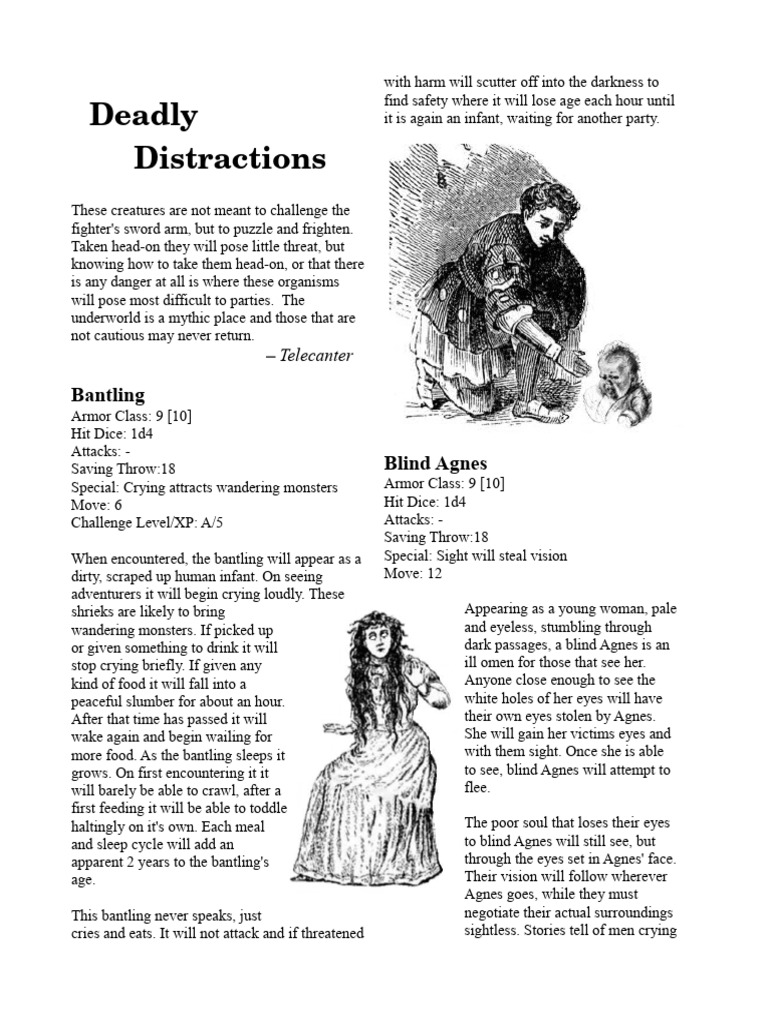 Deadly Distractions (S+W) | PDF