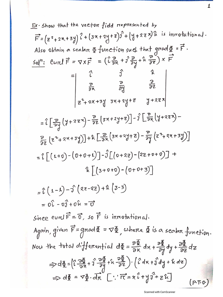 Problem On Total Differential | PDF