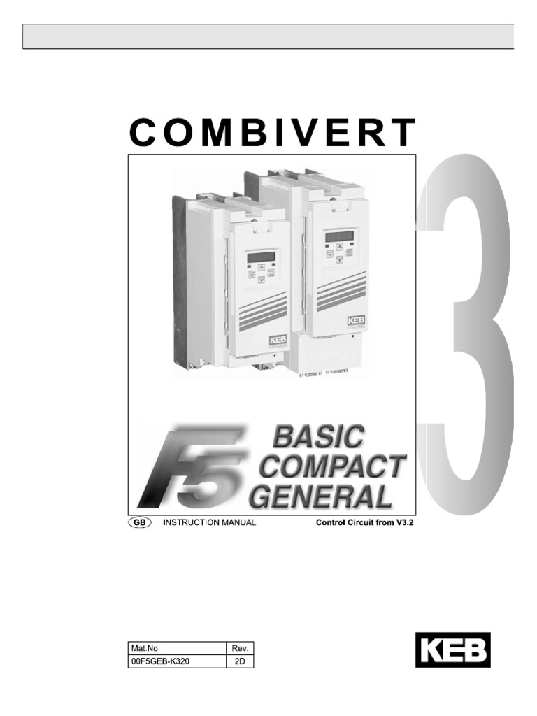 Manual Keb F5 Geral Compacto | PDF