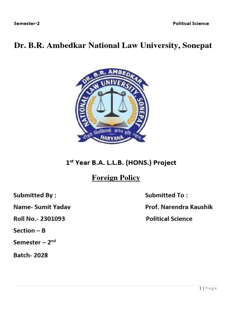 Political Science Project | PDF | Central Asia | Cold War