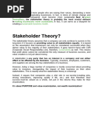 Shell - Stakeholders | PDF | Royal Dutch Shell | Stakeholder (Corporate)