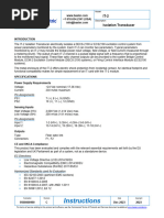 VVB306 Vibration Sensor Overview | PDF | Power (Physics) | Electronic ...