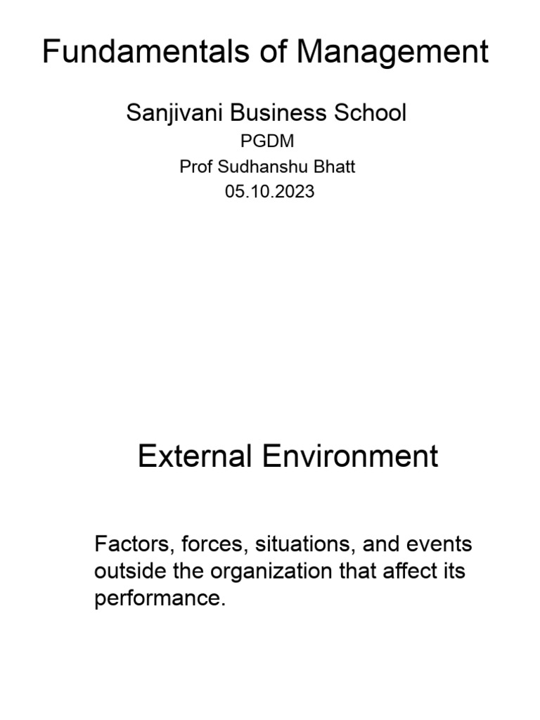 Unit-1 Master PPT For Fom | PDF | Decision Making | Rationality