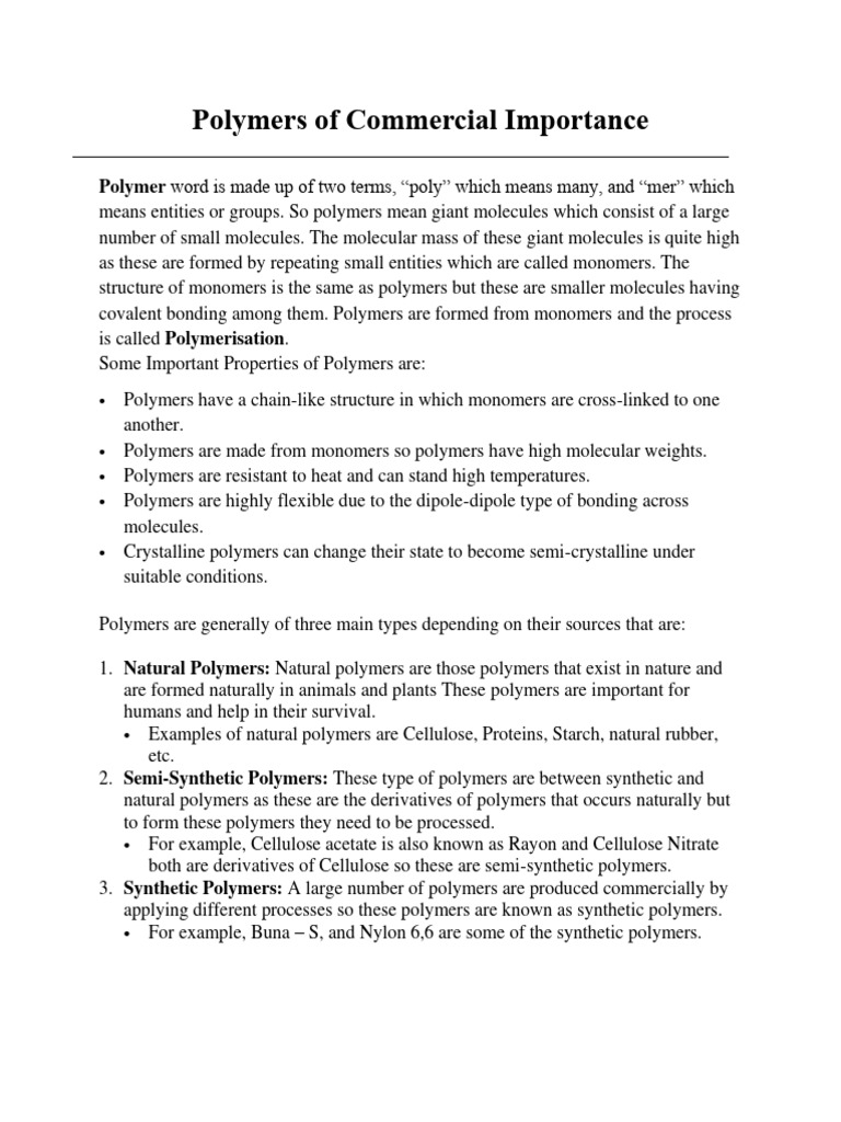 Fiber Forming Polymer | PDF | Polymers | Polyvinyl Chloride