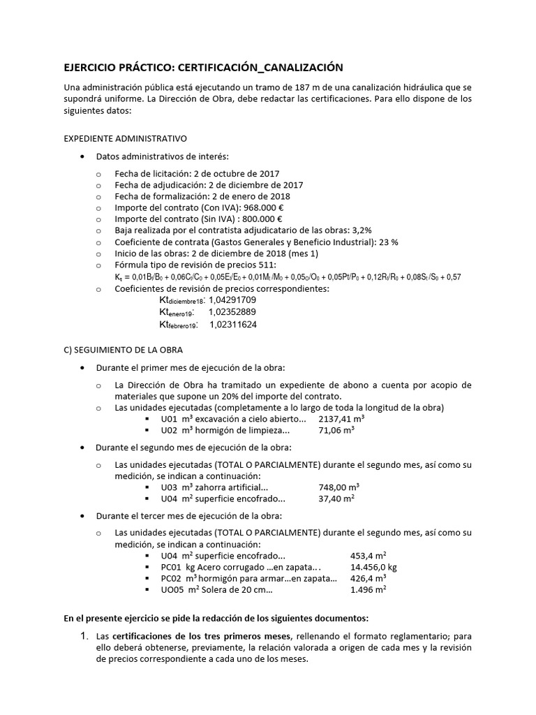 Ejercicio Certificación TPP 2023 | PDF | Hormigón | Ingeniería estructural