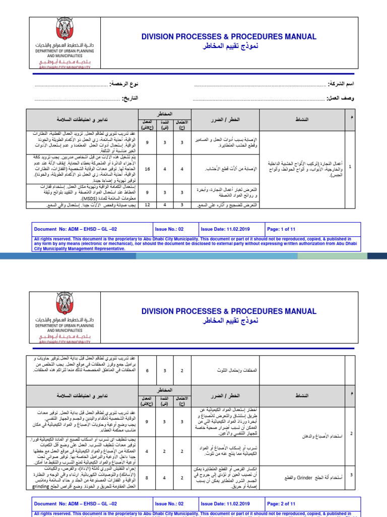 Division Processes & Procedures Manual | PDF