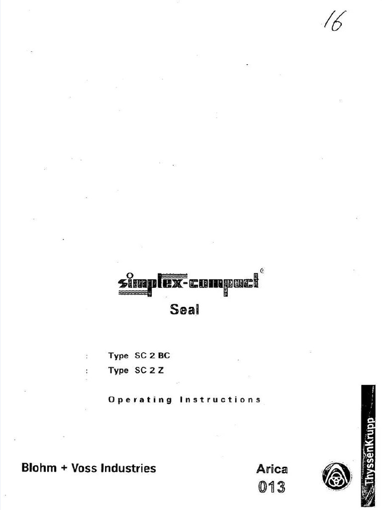PDF Simplex Compact Sealpdf Compress | PDF