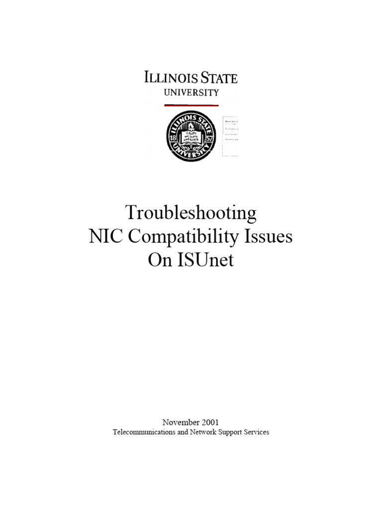Network Troubleshooting Guide | PDF | Duplex (Telecommunications ...