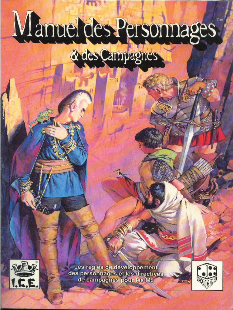 Rolemaster FR Manuel Des Personnages Et Des Campagnes | PDF
