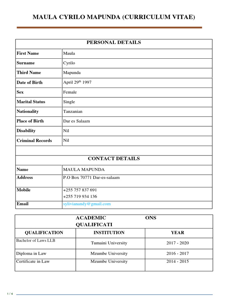 Maura CV New | PDF | Call Centre