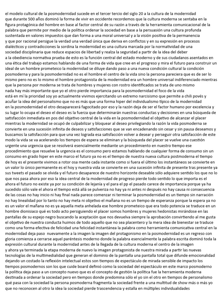 Postmodern I Dad | PDF | Verdad | Sociedad