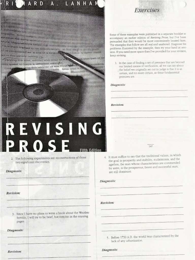 Revising Prose Exercises | PDF