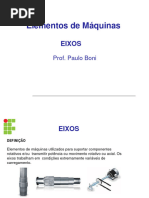 Eixos e Eixos-Árvore | PDF | Engenharia Mecânica | Máquinas